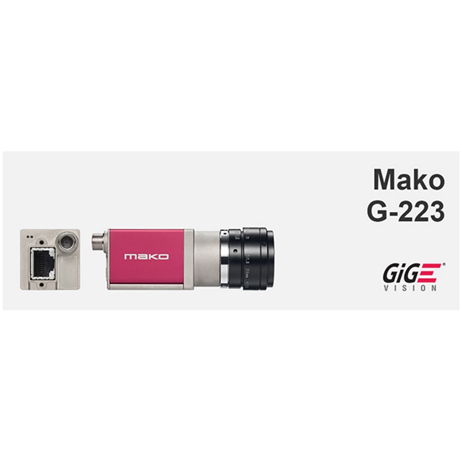 Allied-Vision Mako G-223C PoE | CMOSIS CMV2000, 2/3 inches CMOS C-Mount ...