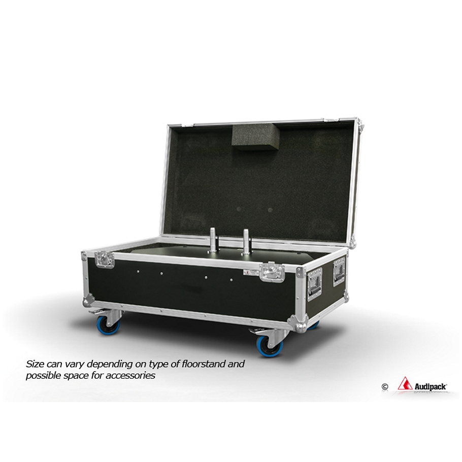 Audipack 14842 | Toploader flightcase for floor stand 370701 en 390901