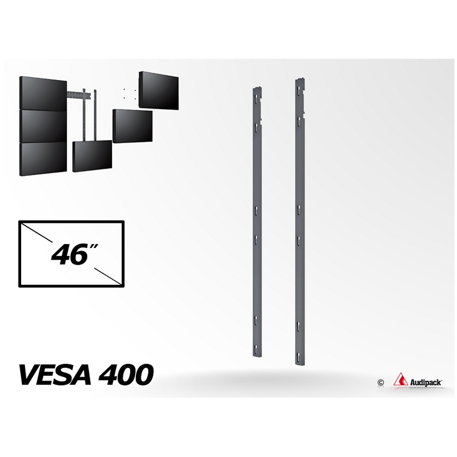 Audipack MA-3-46 | 46 inch tripple Vesa 400 mounting arm