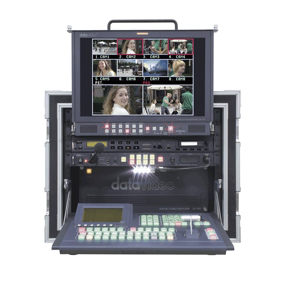 DataVideo MS-900C | Mobile Video Studio designed around the SE-900 ...