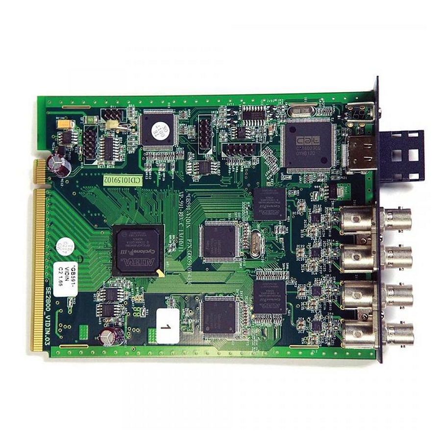 DataVideo SE-2800-4 input board | 4 x HD-SDI Upgrade for SE-2800 8 ...