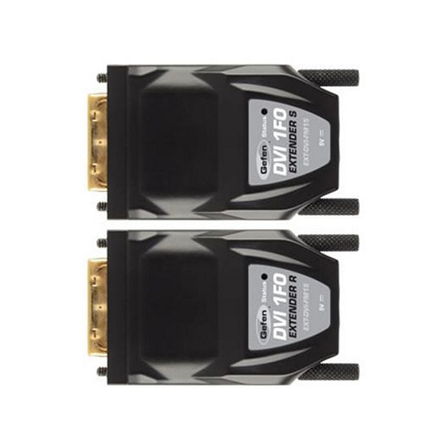 Gefen EXT-DVI-FM15 | DVI Fiber Optic (Dongle Modules), 1x SC OM3 (laser ...