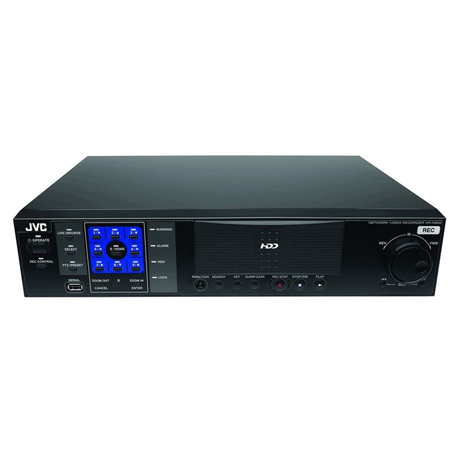 JVC VR-N900U(B) | 9-channel network video recorder (NVR)