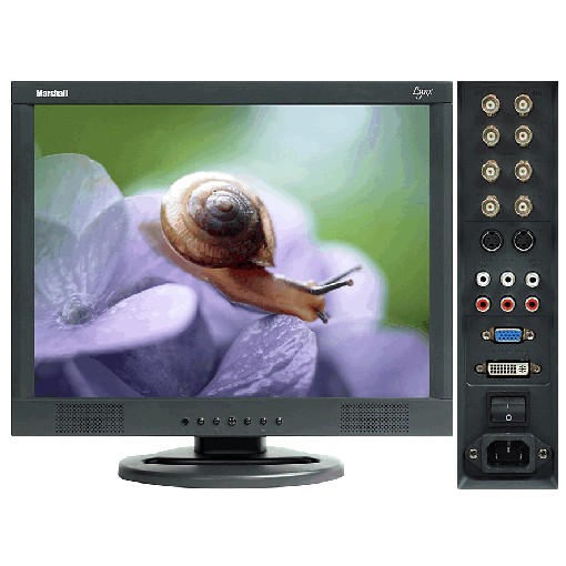 Marshall M-LYNX-15 | 15 inches A/V LCD Monitor with 2x Composite ...