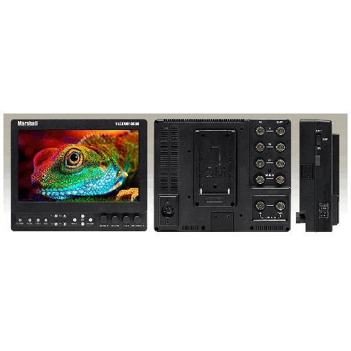 Marshall V-LCD70XP-3GSDI-VM | 7 inches on Camera Monitor with Composite ...