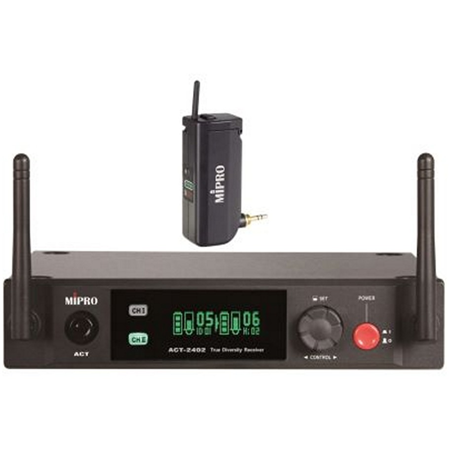 Mipro ACT-241-G | Package of 1x UHF Single Receiver ACT-2401, 1x guitar ...
