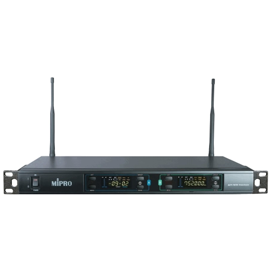 Mipro ACT-707D | Dual channel wireless mic receiver