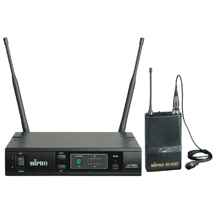 Mipro ACT-707SE | 1RU receiver in a compact metal casing