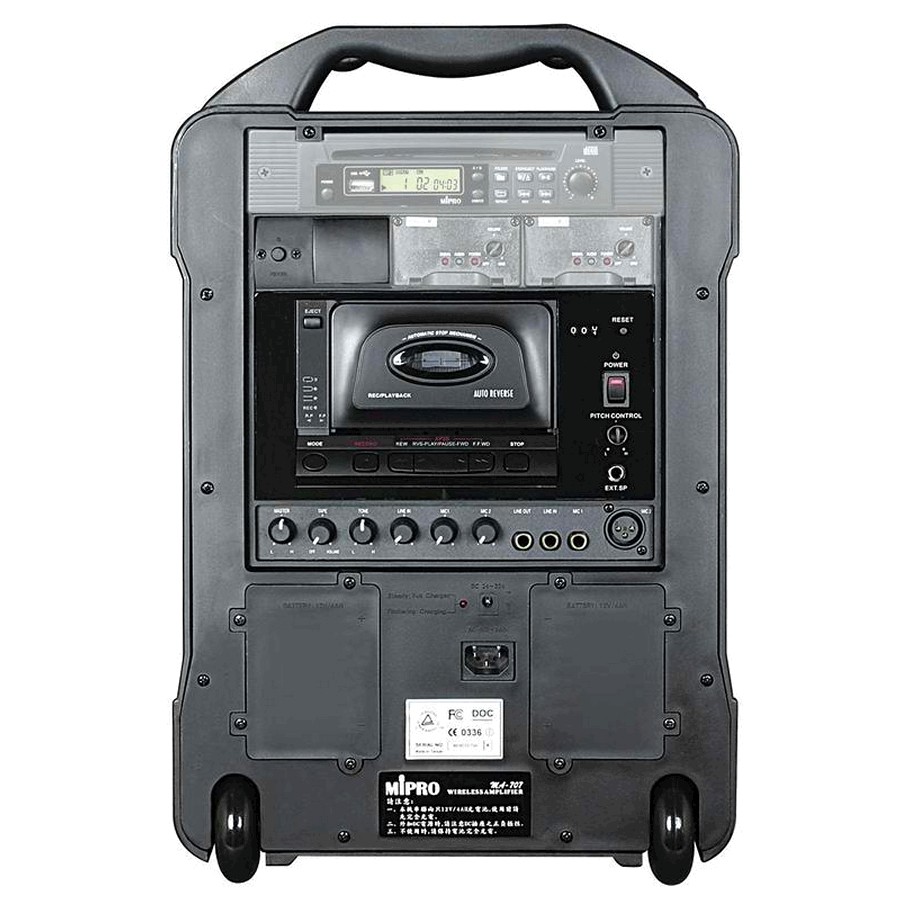 Mipro MA-707PAC | Portable audio system with 70W + tape