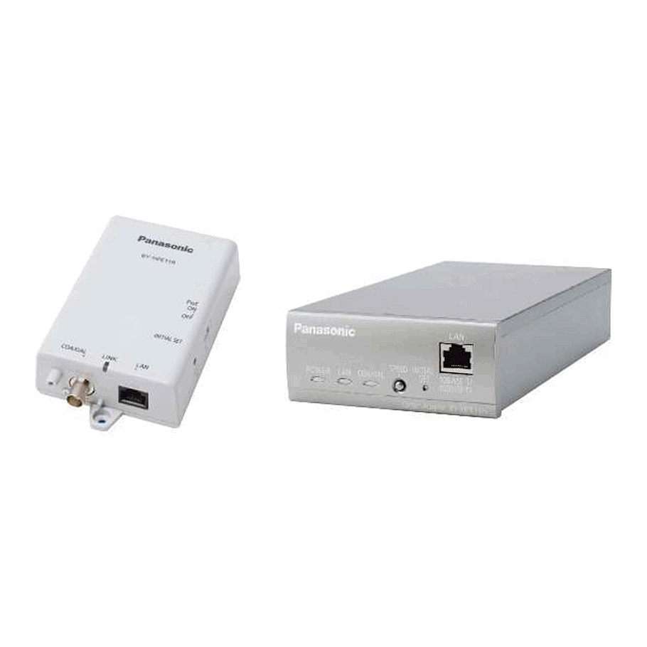Panasonic BY-HPE11KTCE | Coaxial - LAN Converter with PoE function