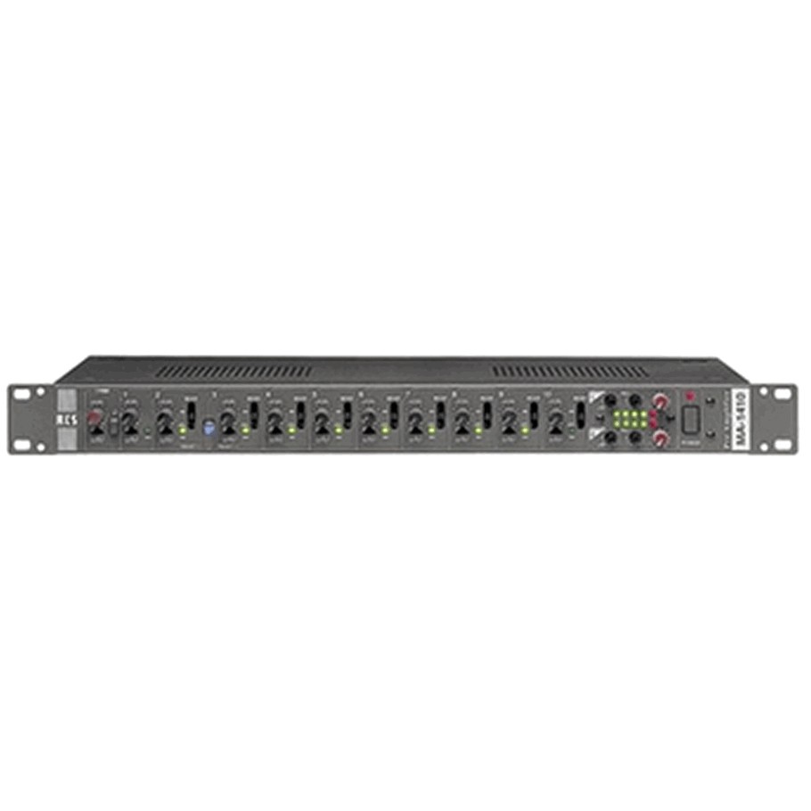 RCS MA-1410 B | 10-Channel Mixer Pre-Amplifier, 1 RU