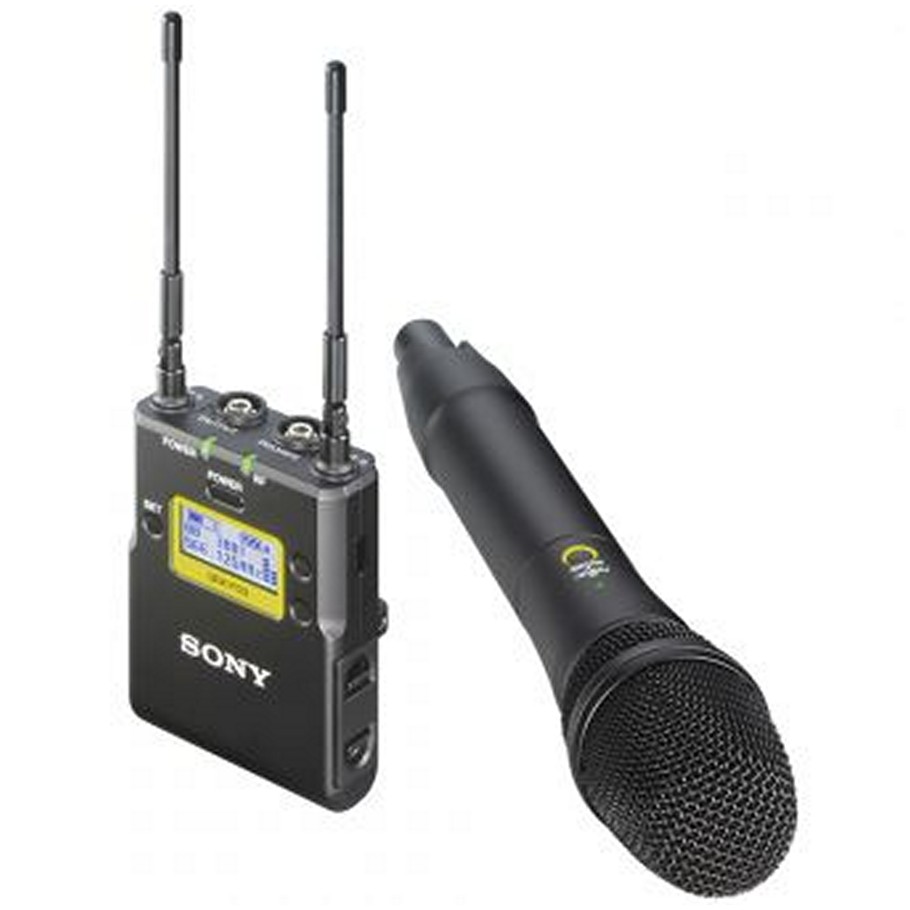 Sony UWP-D12/K33 | ENG UHF-Wireless set, UTX-M03 handheld microphone ...