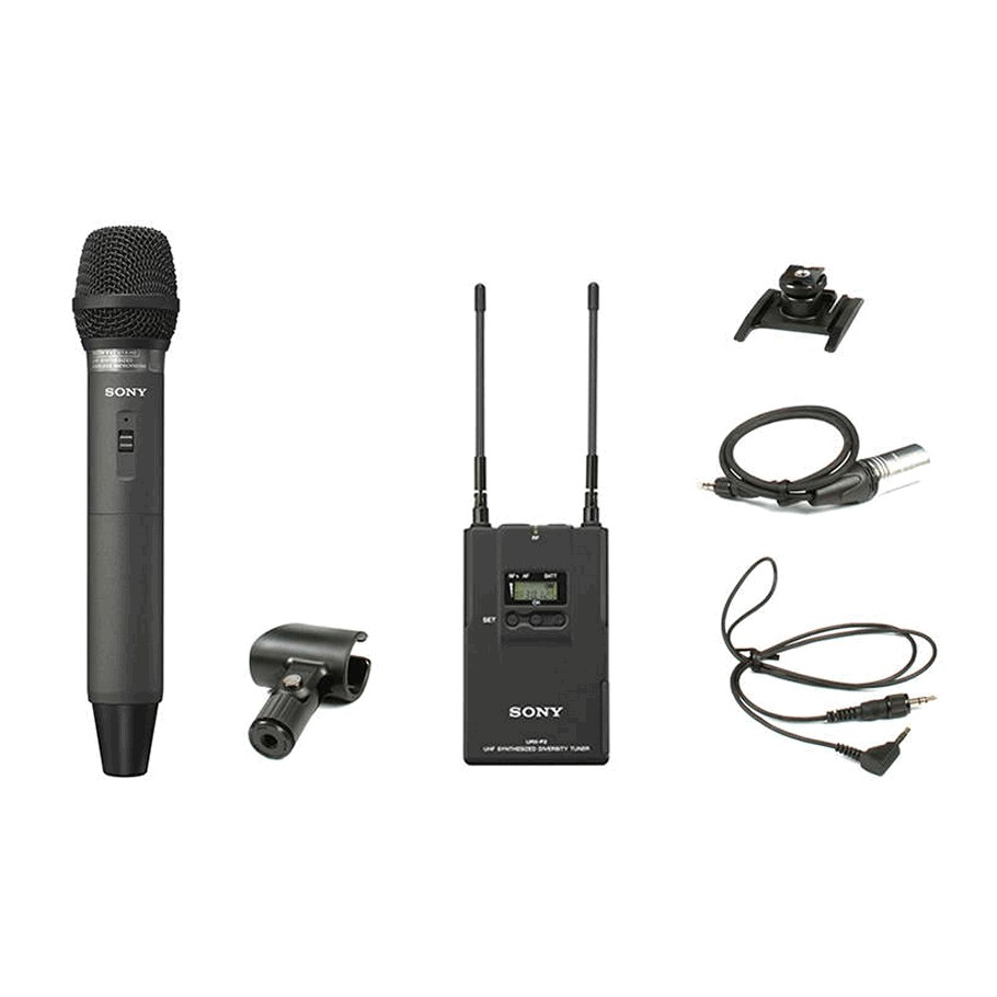 Sony UWP-V2--K57 | UHF Wireless Pack with UTX-H2 handheld microphone ...